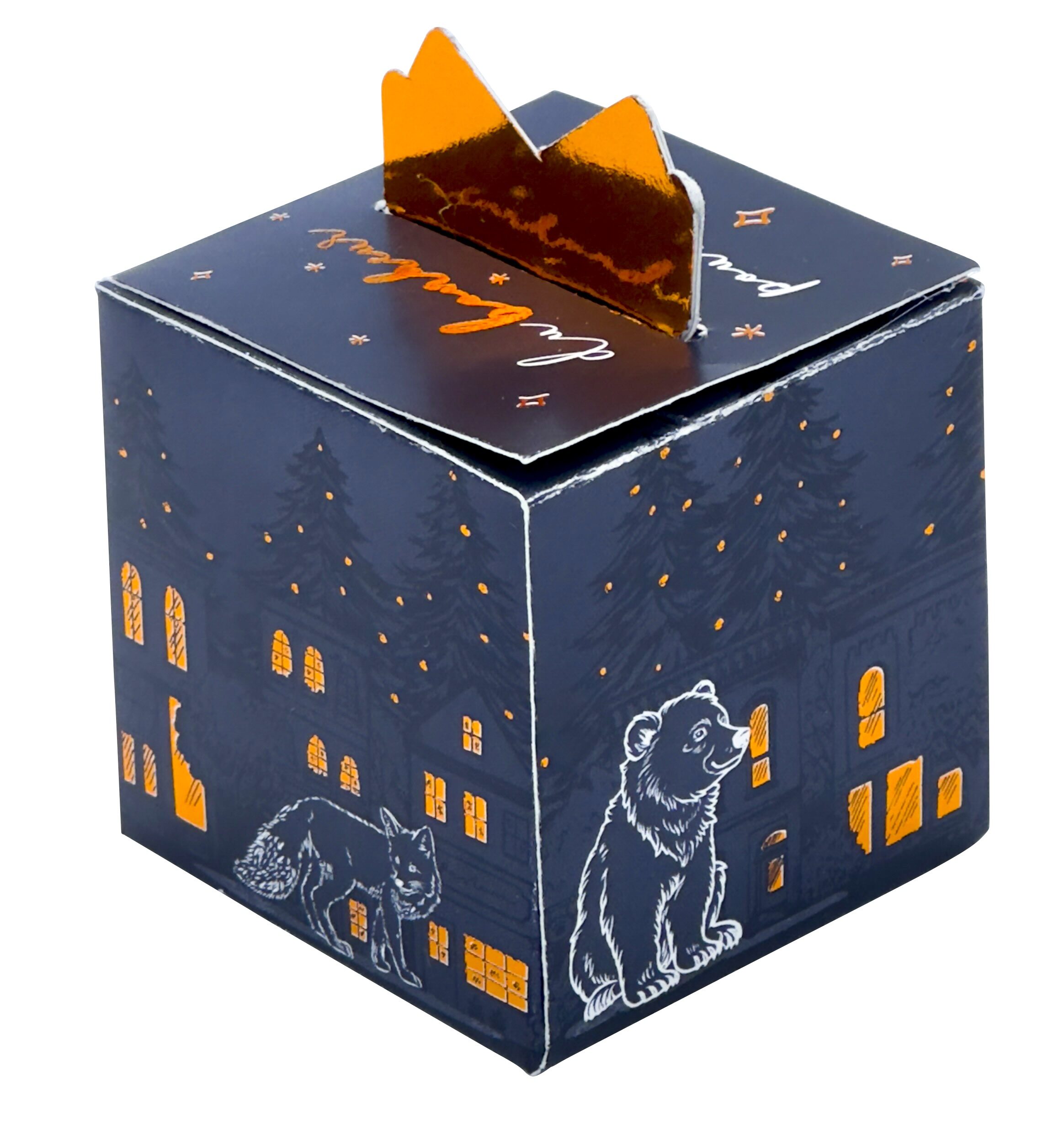 Mini cadeau "Du bonheur pour les fêtes" 2025 - Lebhar